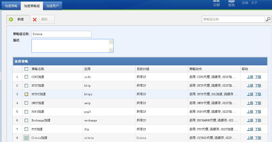 加速访问Citrix服务器的场景-广域网优化WOC-深信服技术支持